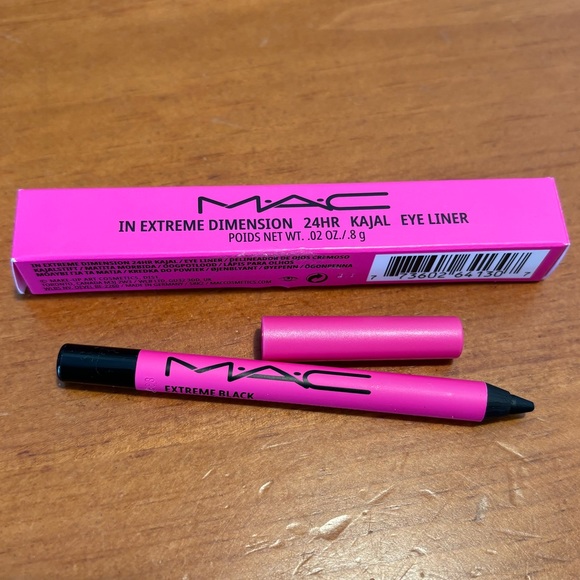 Mac Cosmetics Makeup Mac In Extreme Dimension 24hour Kajal Eyeliner Poshmark